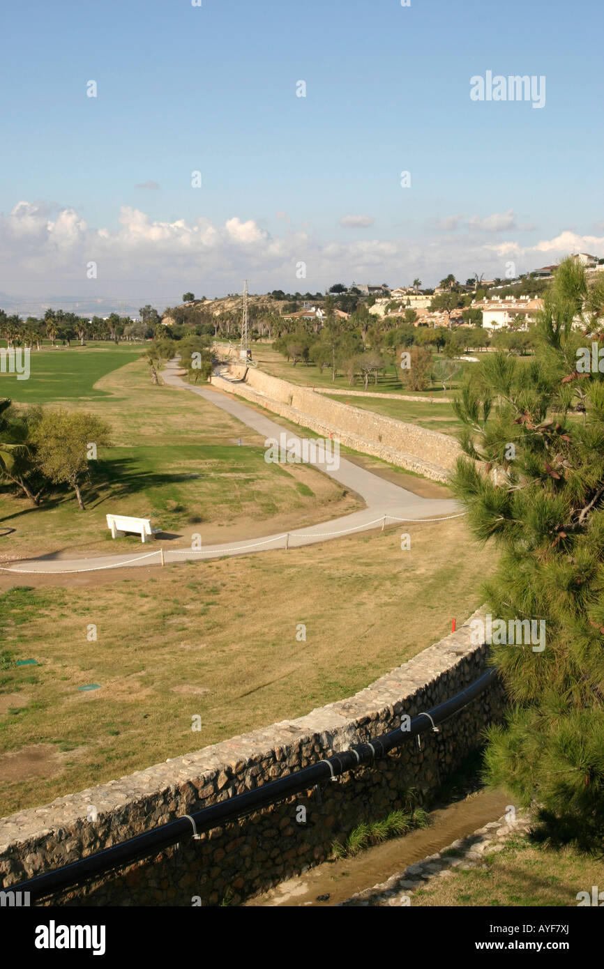 Golf course at Ciudad Quesada Rojales Costa Blanca Spain Stock Photo ...