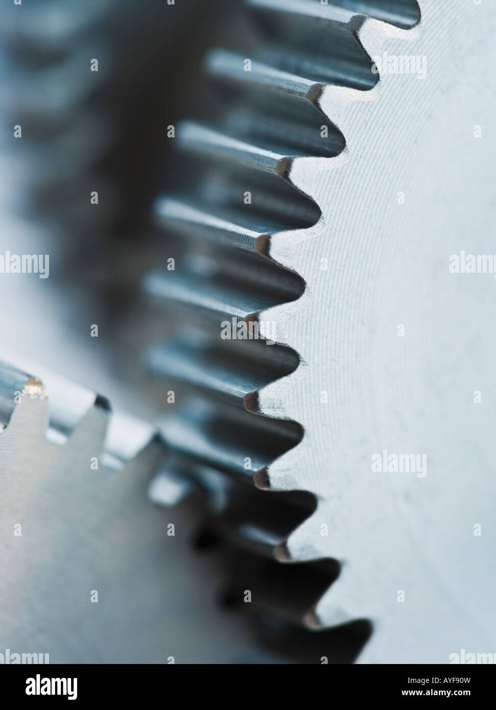 Close up of cog wheels Stock Photo - Alamy