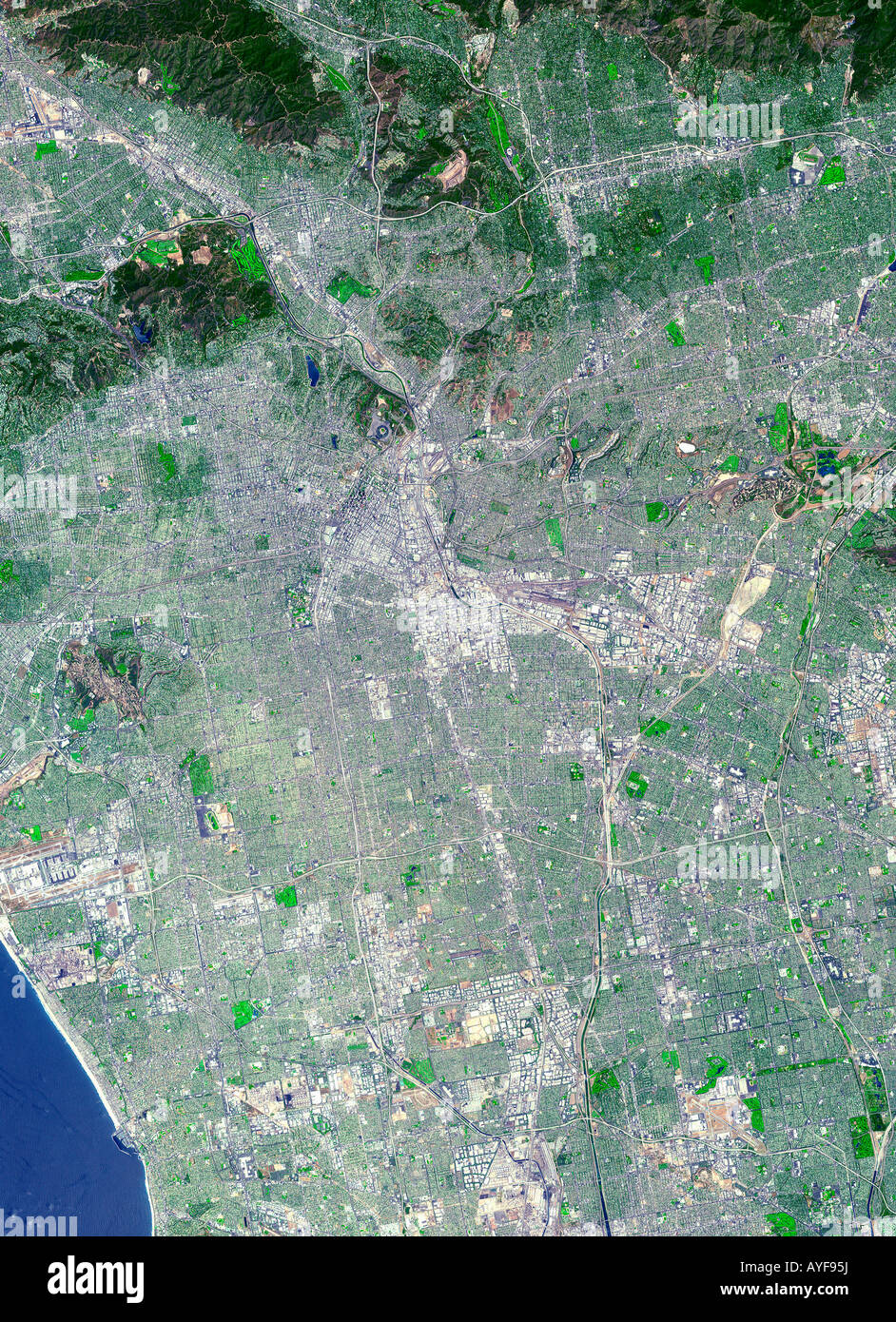 The satellite los angeles hi-res stock photography and images - Alamy
