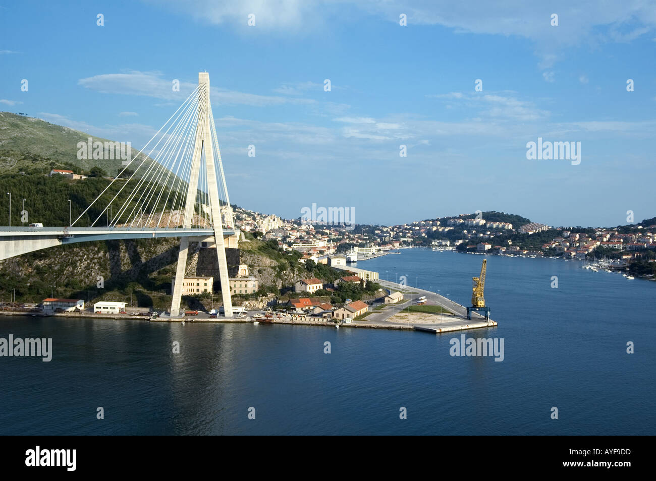 Franjo Tudman bridge Dubrovnik Stock Photo - Alamy