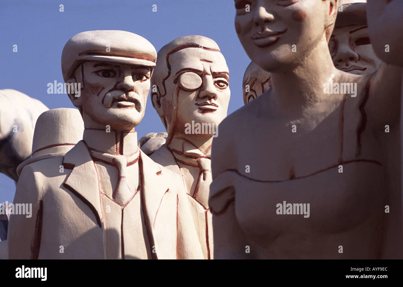 Forward Sculpture by Raymond Mason Centenary Square Birmingham England ...