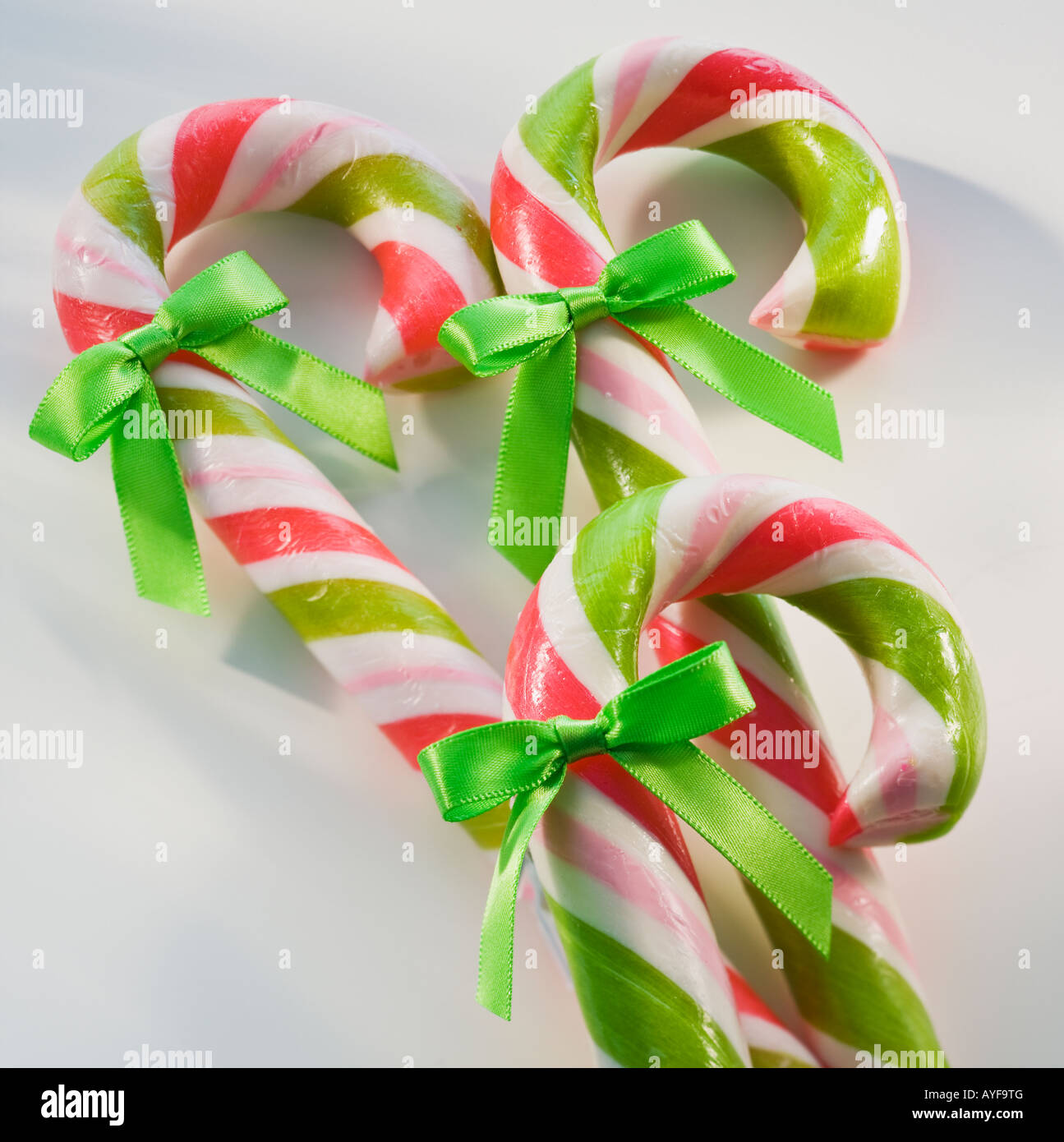 Close up of candy canes Stock Photo - Alamy