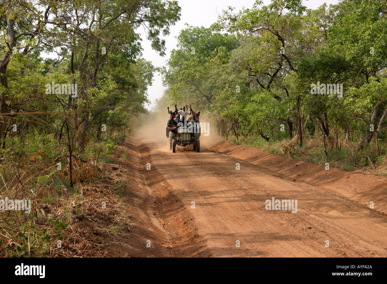 Ghana bridge building hi-res stock photography and images - Alamy