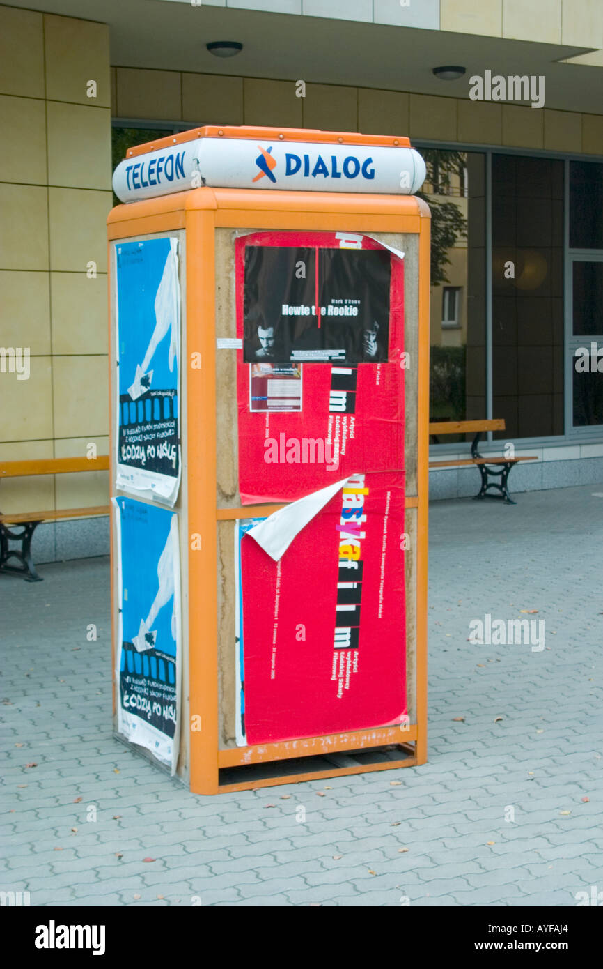 Poland phone booth hi-res stock photography and images - Alamy