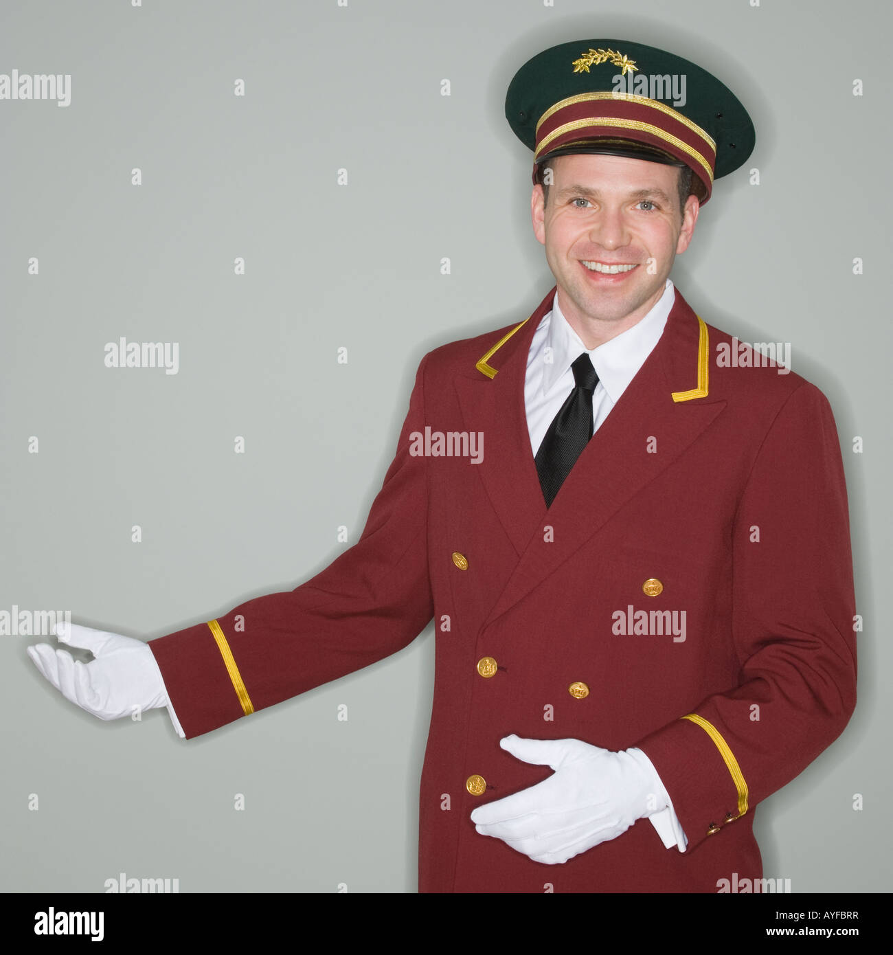 Doorman uniform hi-res stock photography and images - Alamy