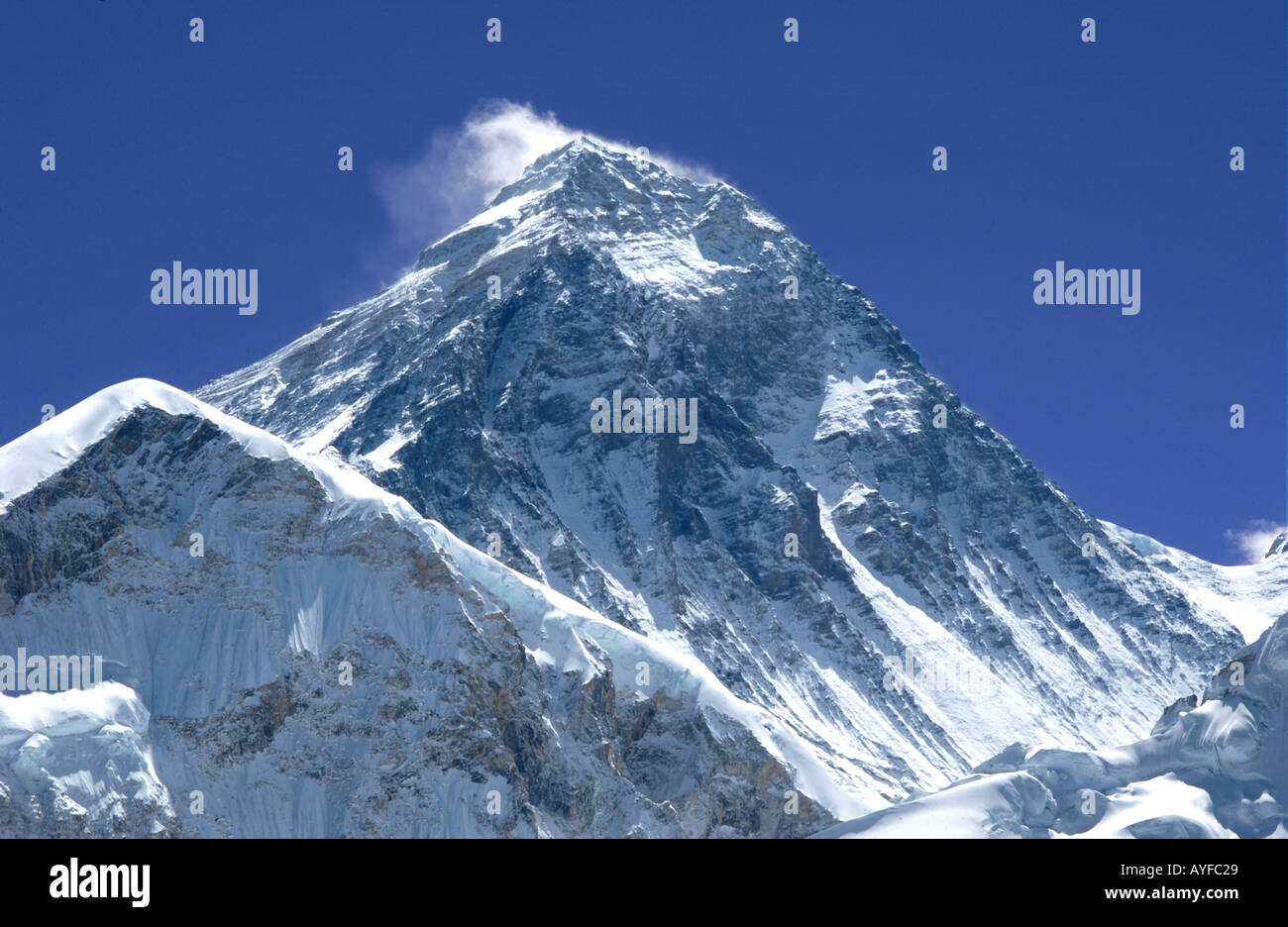 Mt Everest South Col Stock Photo - Alamy
