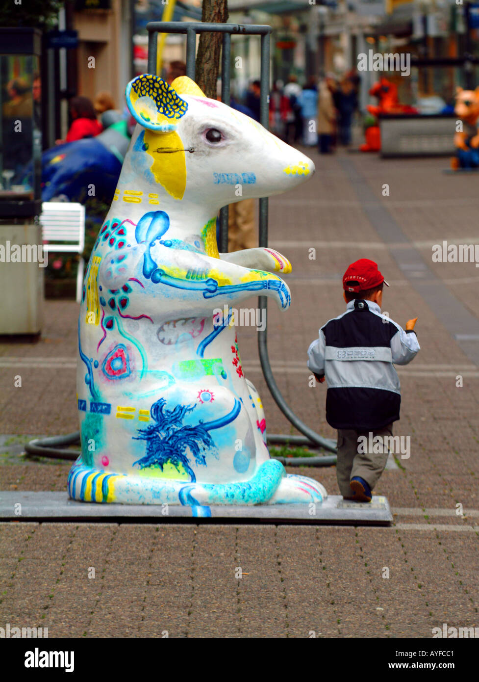 kid boy toddler rat Stock Photo - Alamy