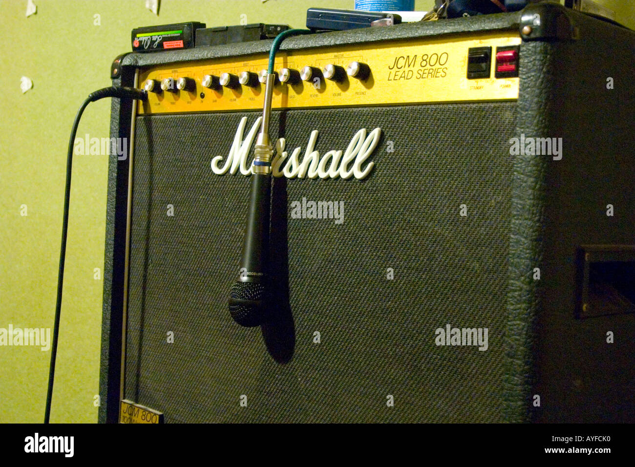 Sound amplifier Intercontinental Band Lodz Central Poland Stock Photo ...