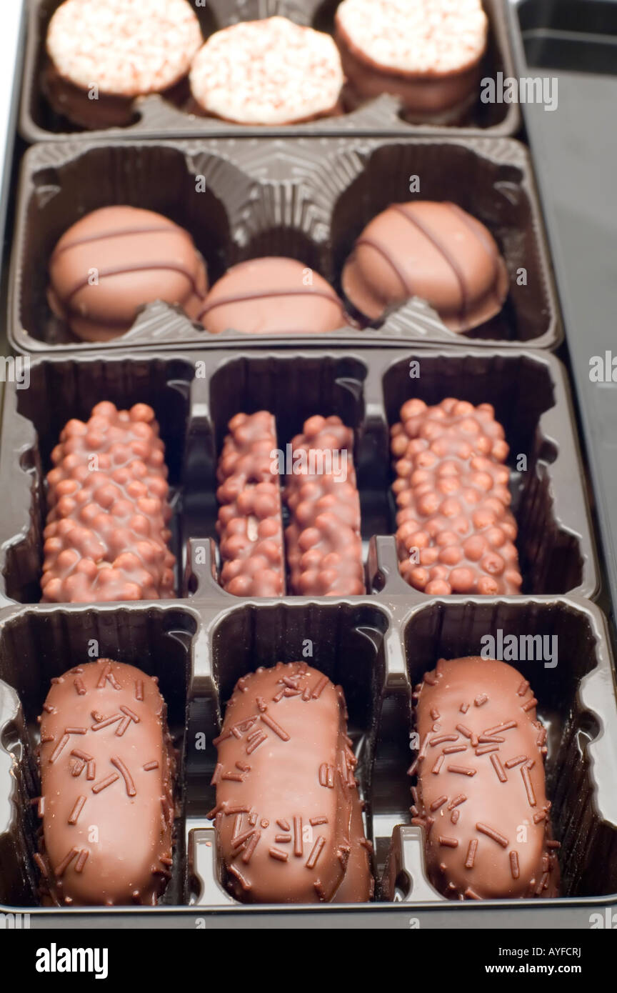 object on white food Chocolate candy Stock Photo - Alamy