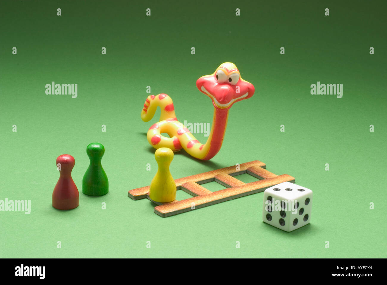Snake and Ladder Game Stock Photo - Alamy