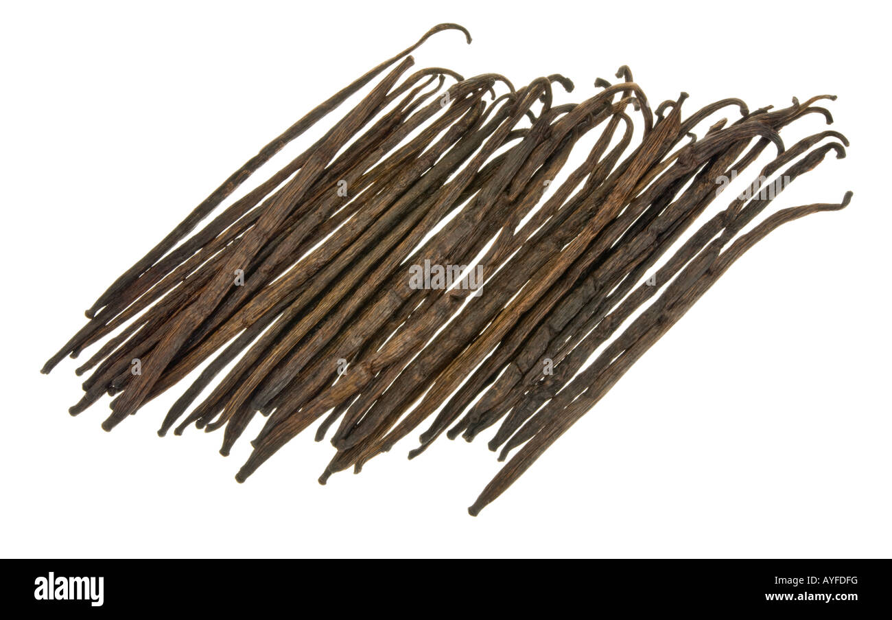 Vanilla beans pods stick real Vanille vanill of MADAGASCAR bundle much ...