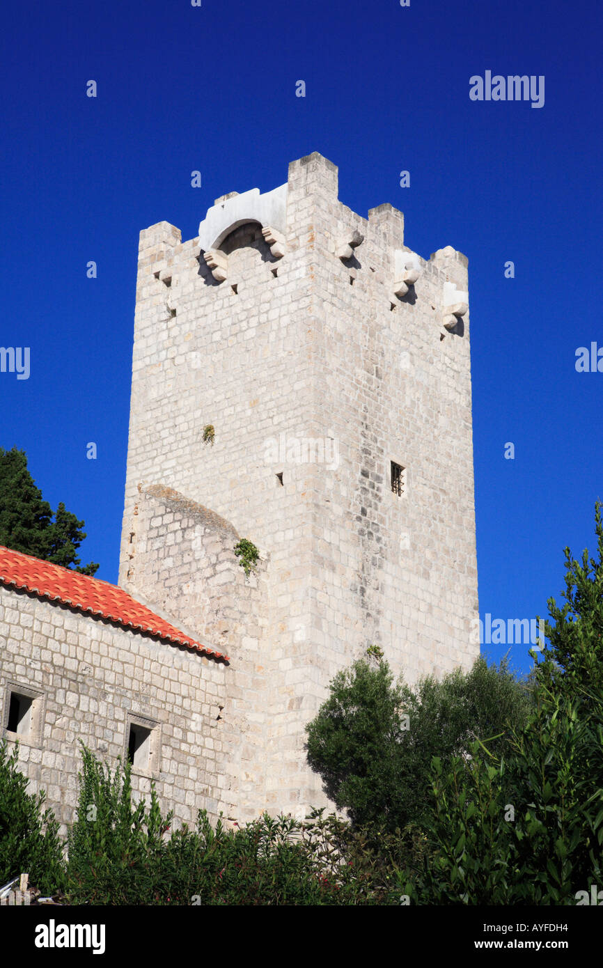 St Mary's Monastery, Mljet, Croatia Stock Photo - Alamy
