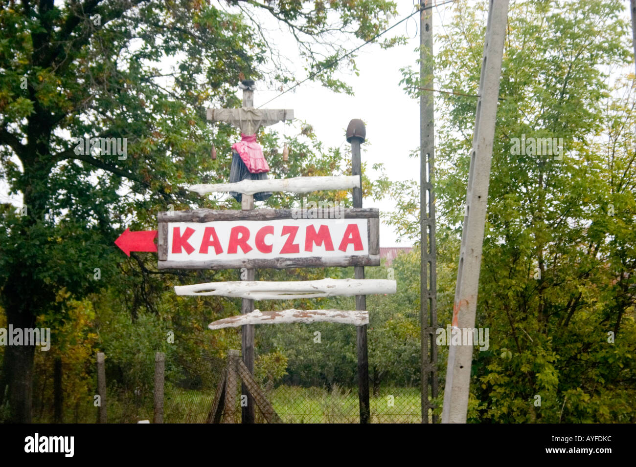 Polish road sign hi-res stock photography and images - Alamy