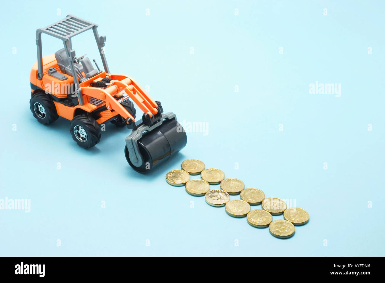 Miniature steam roller hi-res stock photography and images - Alamy