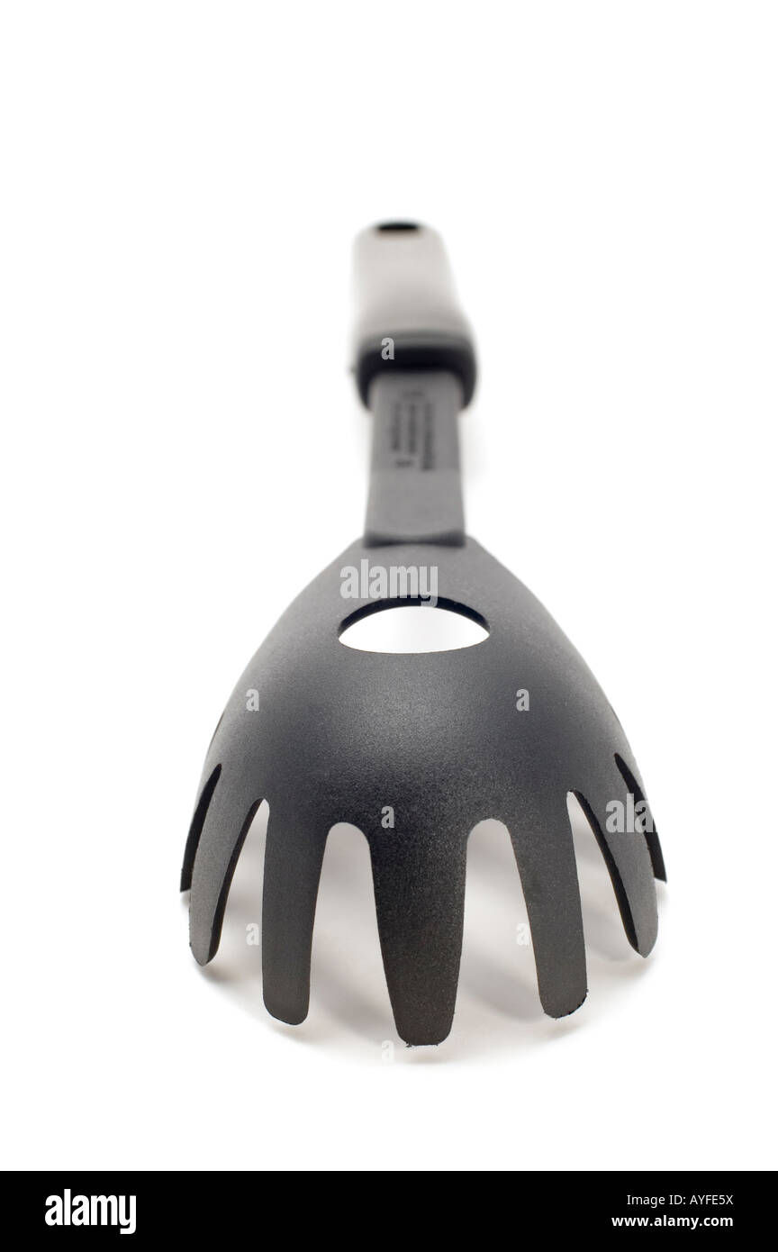 object on white kitchen utensil colander for spaghetti Stock Photo - Alamy