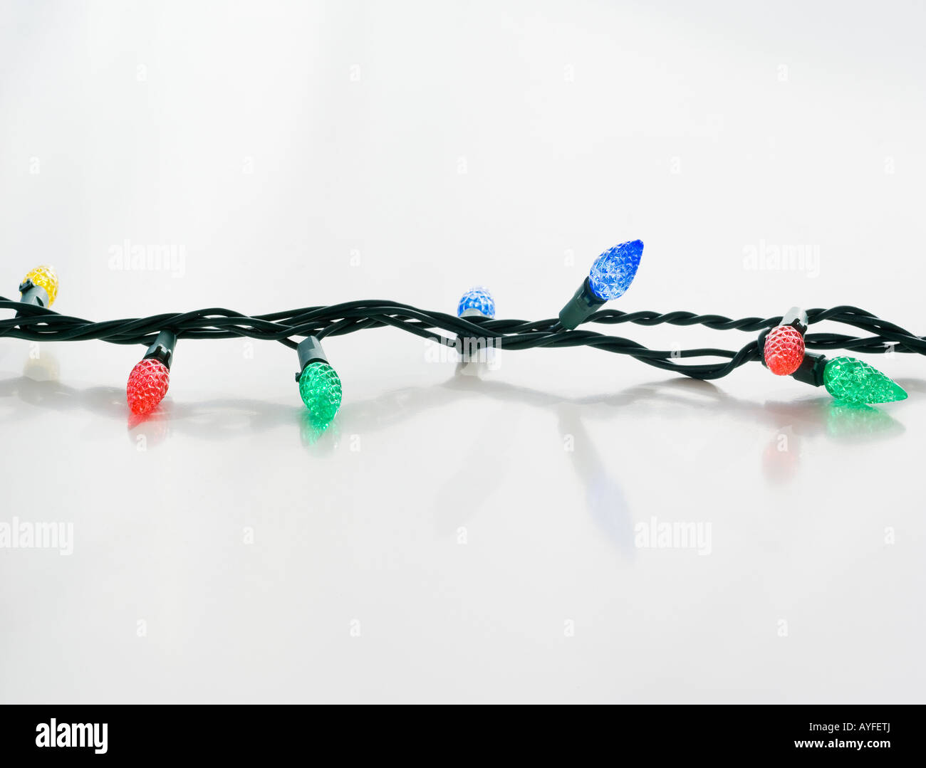 Close up of Christmas lights Stock Photo - Alamy