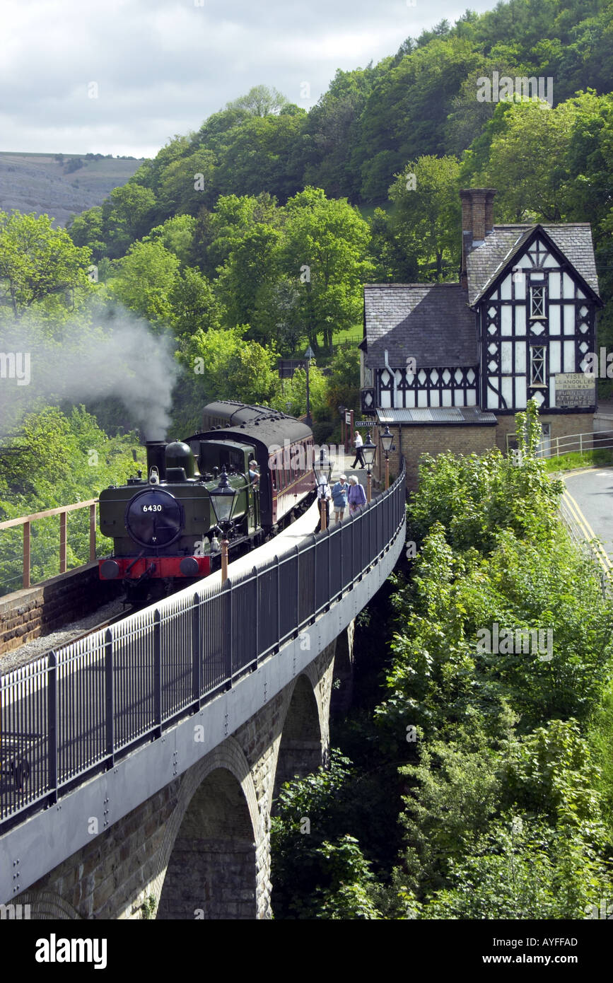 Llangollen Corwen Railway at Berwyn Station Vale of Llangollen Stock ...