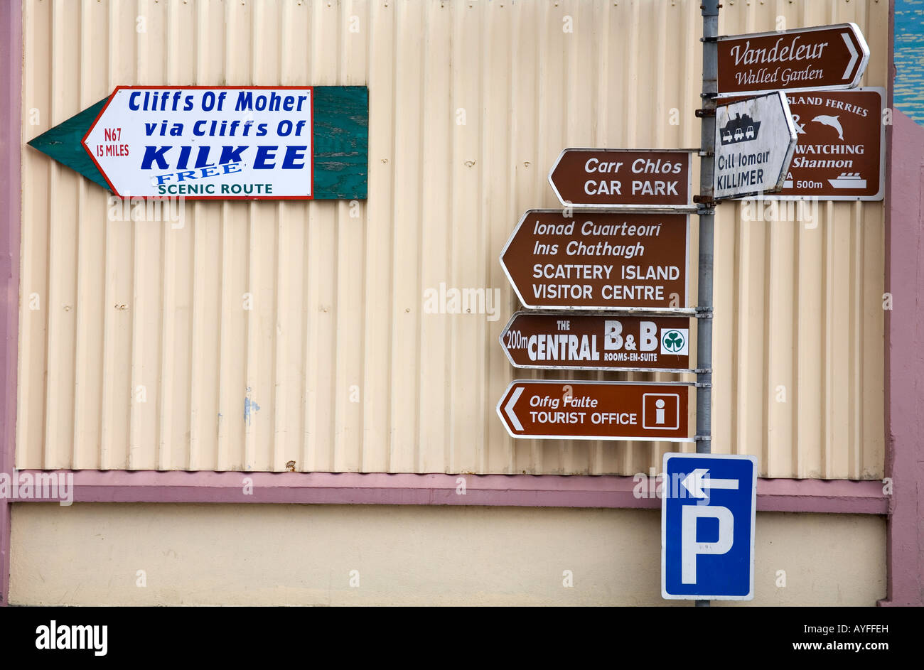 Kilrush road hi-res stock photography and images - Alamy