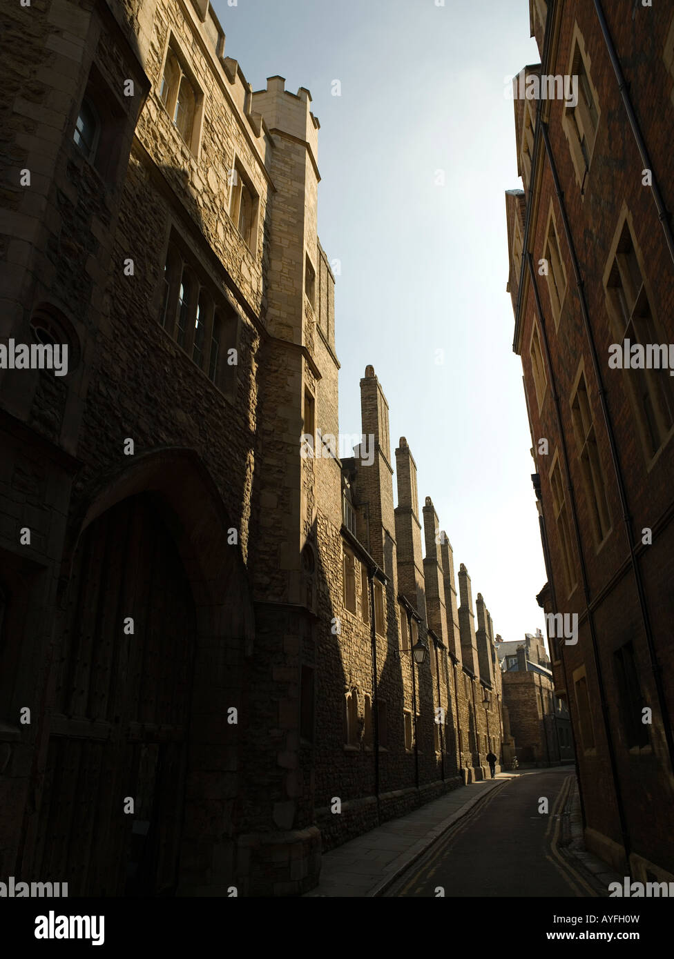Cambridge Trinity Lane Stock Photo - Alamy