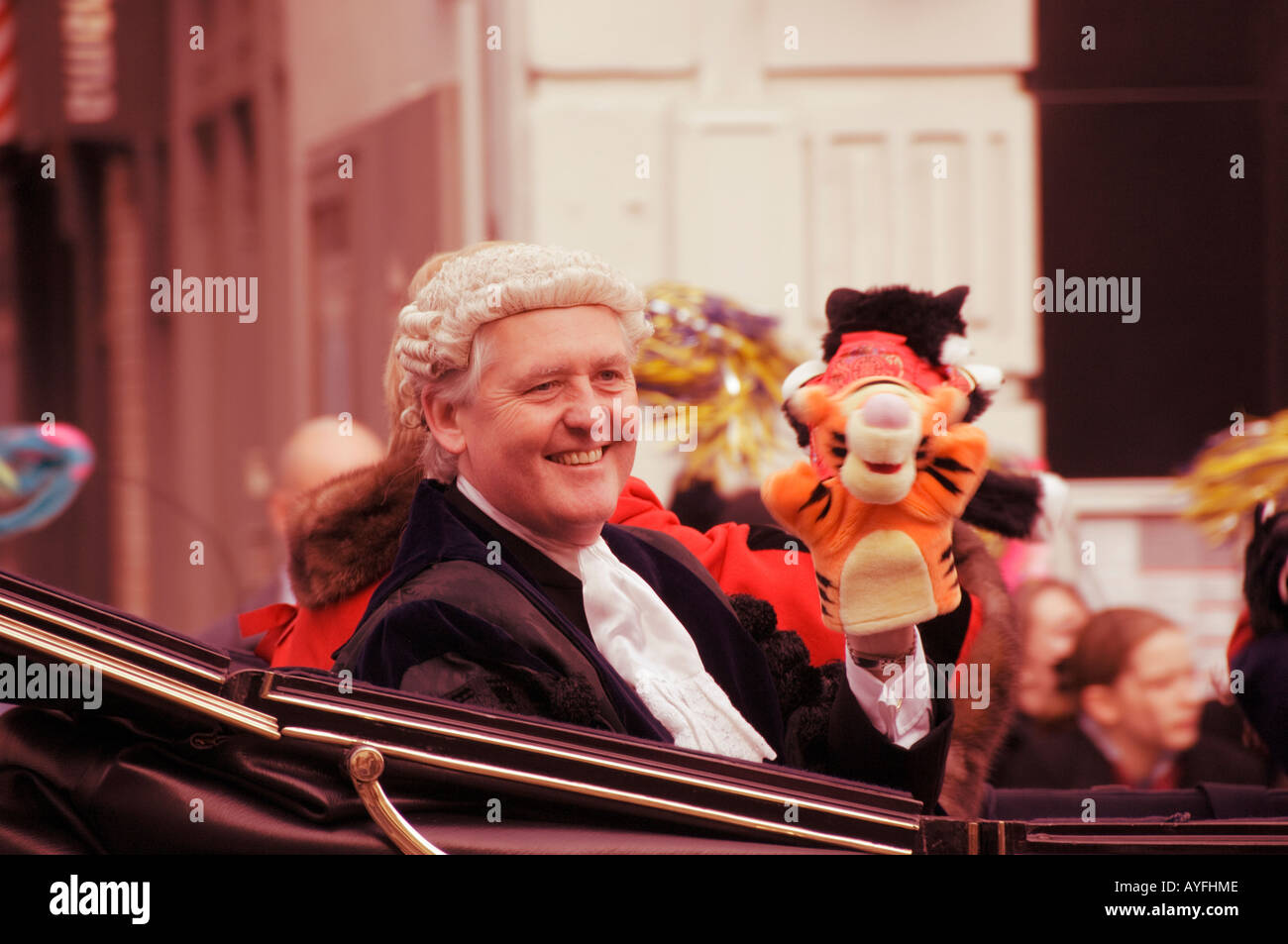 Lord mayors show puppet london hi-res stock photography and images - Alamy