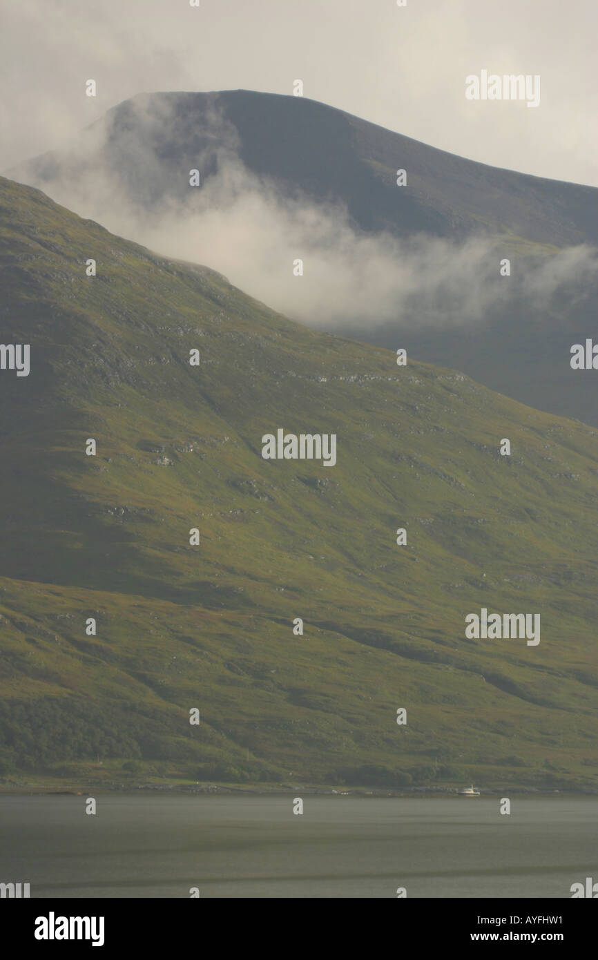Ben More, the highest mountain on the island of Mull, Scotland Stock ...