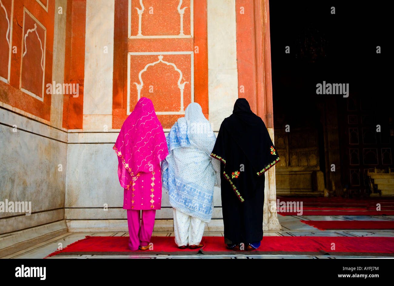 Muslim Women Prayer Mosque