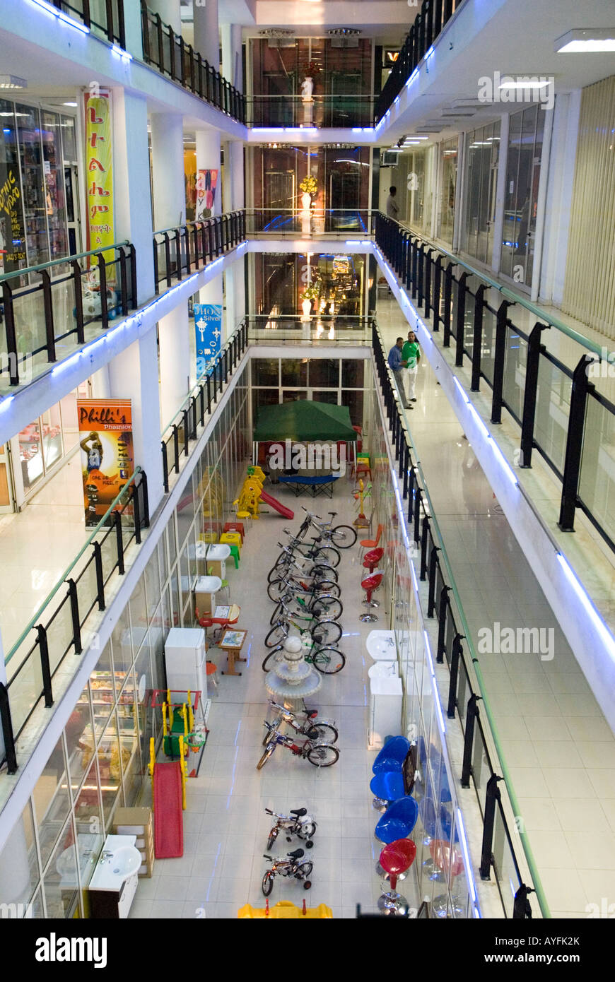 Modern shopping centre, Addis Abeba, Ethiopia Stock Photo - Alamy