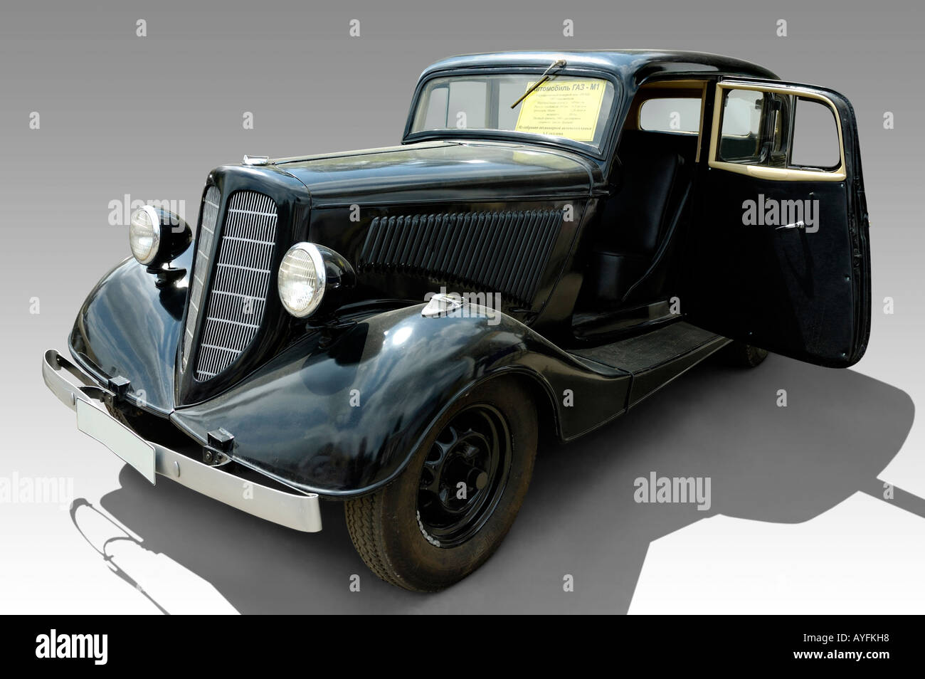 Classic Russian GAZ Stock Photo - Alamy