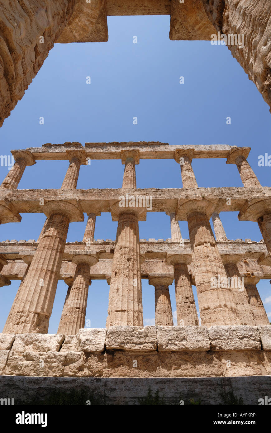 The temple of neptune hi-res stock photography and images - Alamy