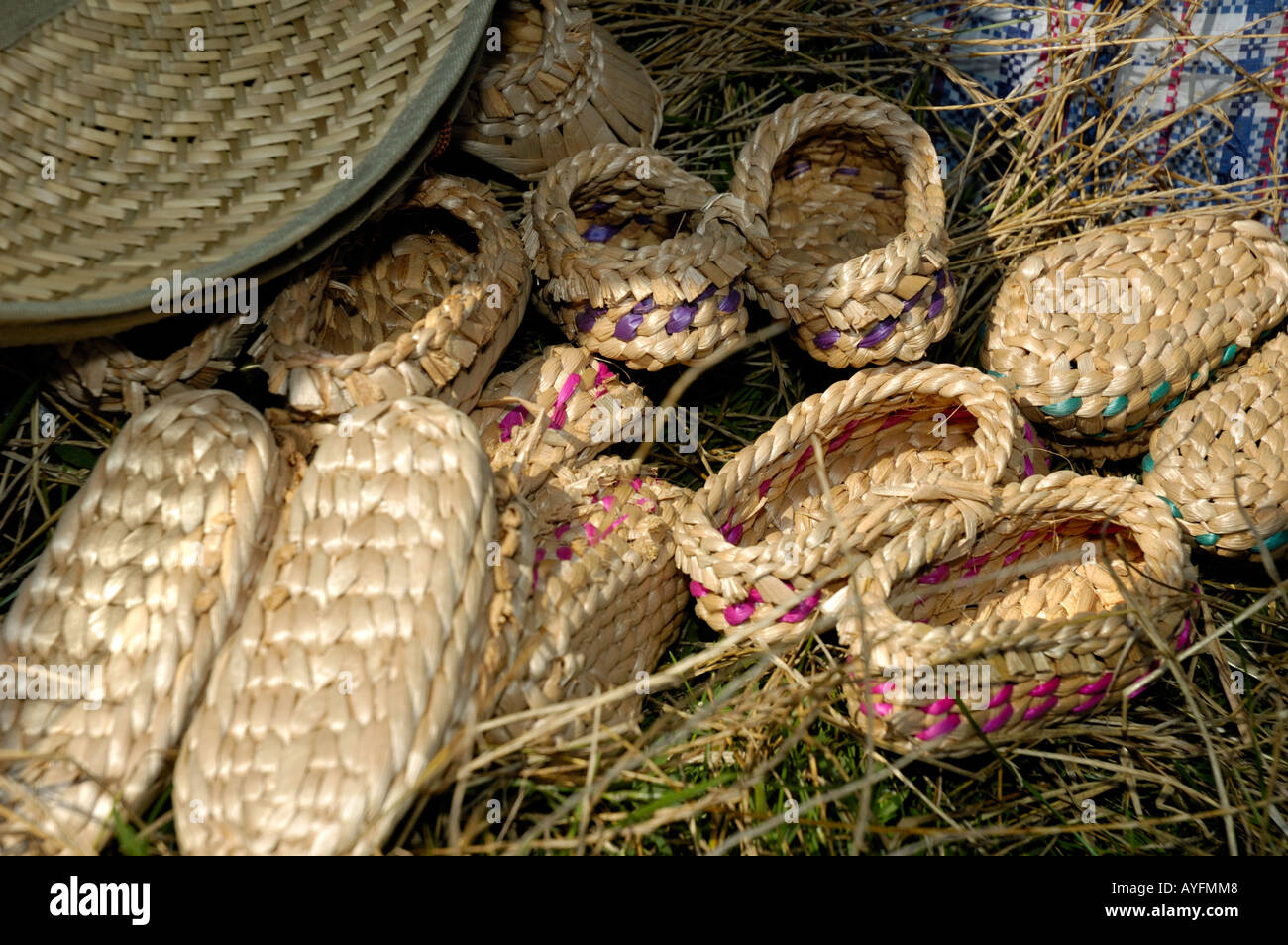 Bast shoes hi-res stock photography and images - Alamy