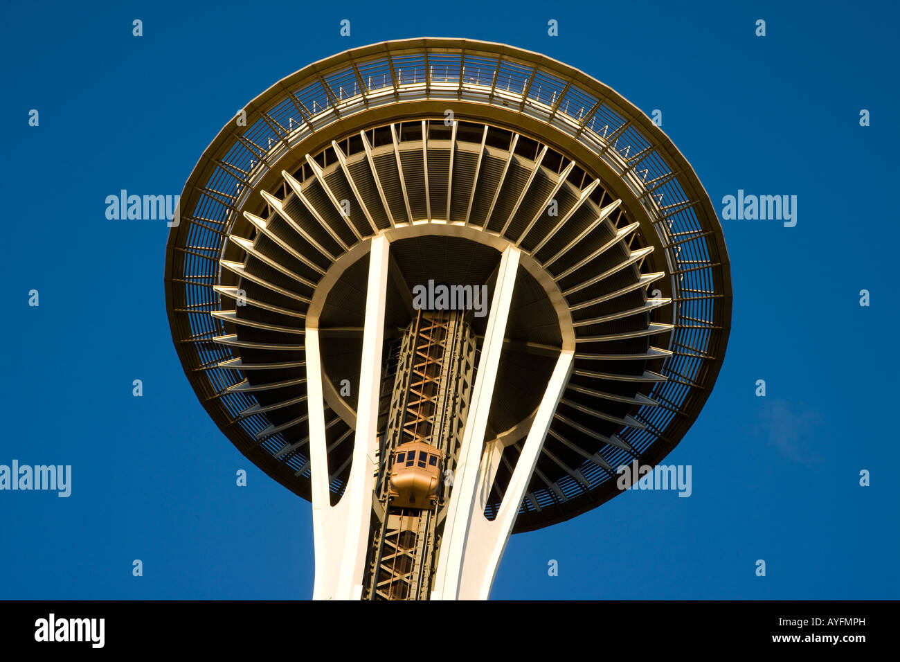 Seattle Washington State USA Space Needle from Seattle Center Seattle ...