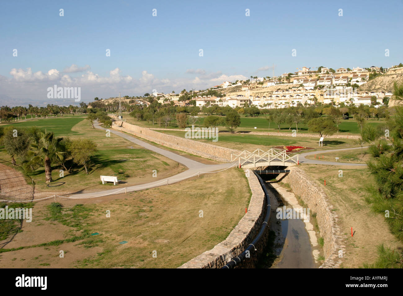 Golf course at Ciudad Quesada Rojales Costa Blanca Spain Stock Photo ...