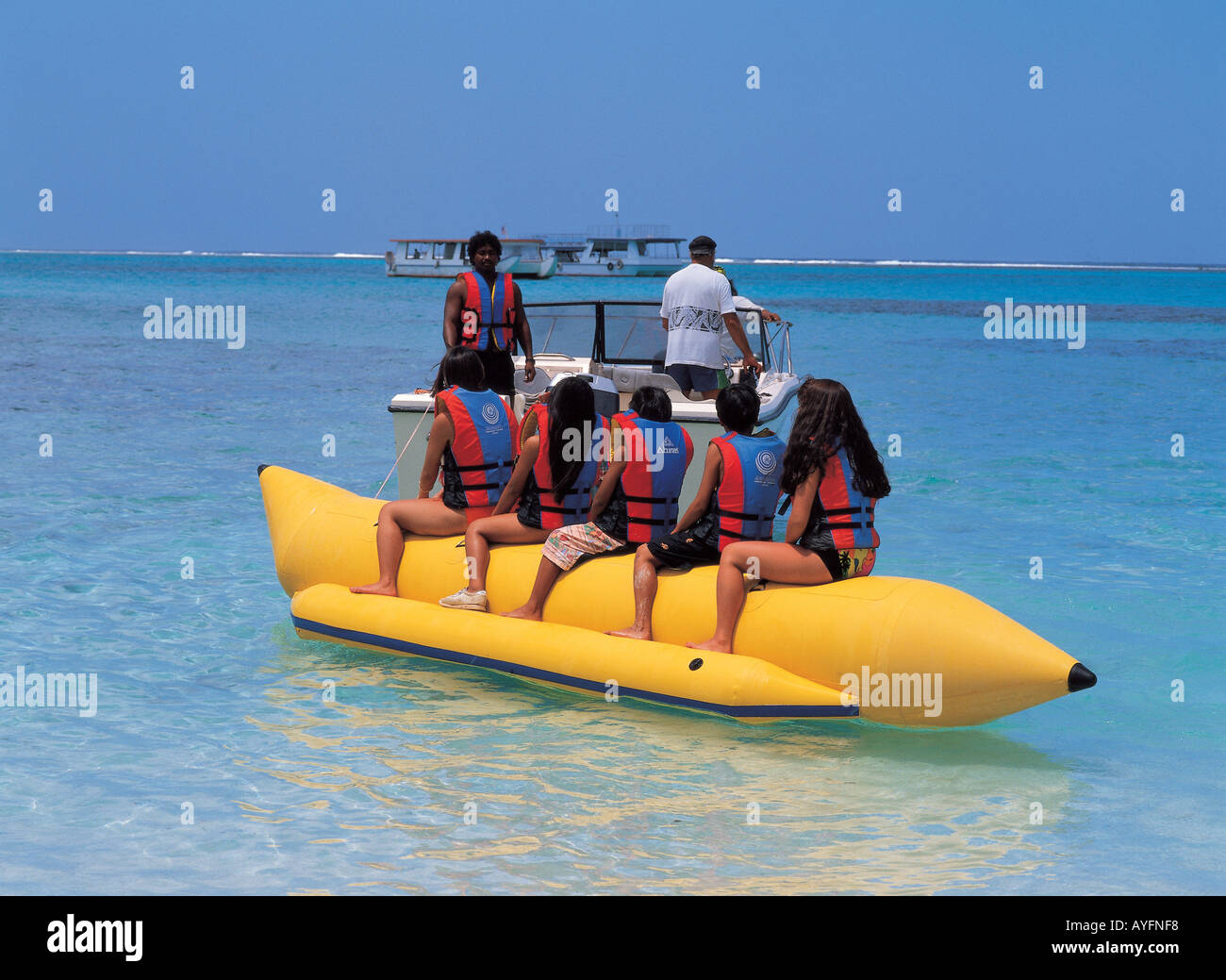 Banana boat hi-res stock photography and images - Alamy
