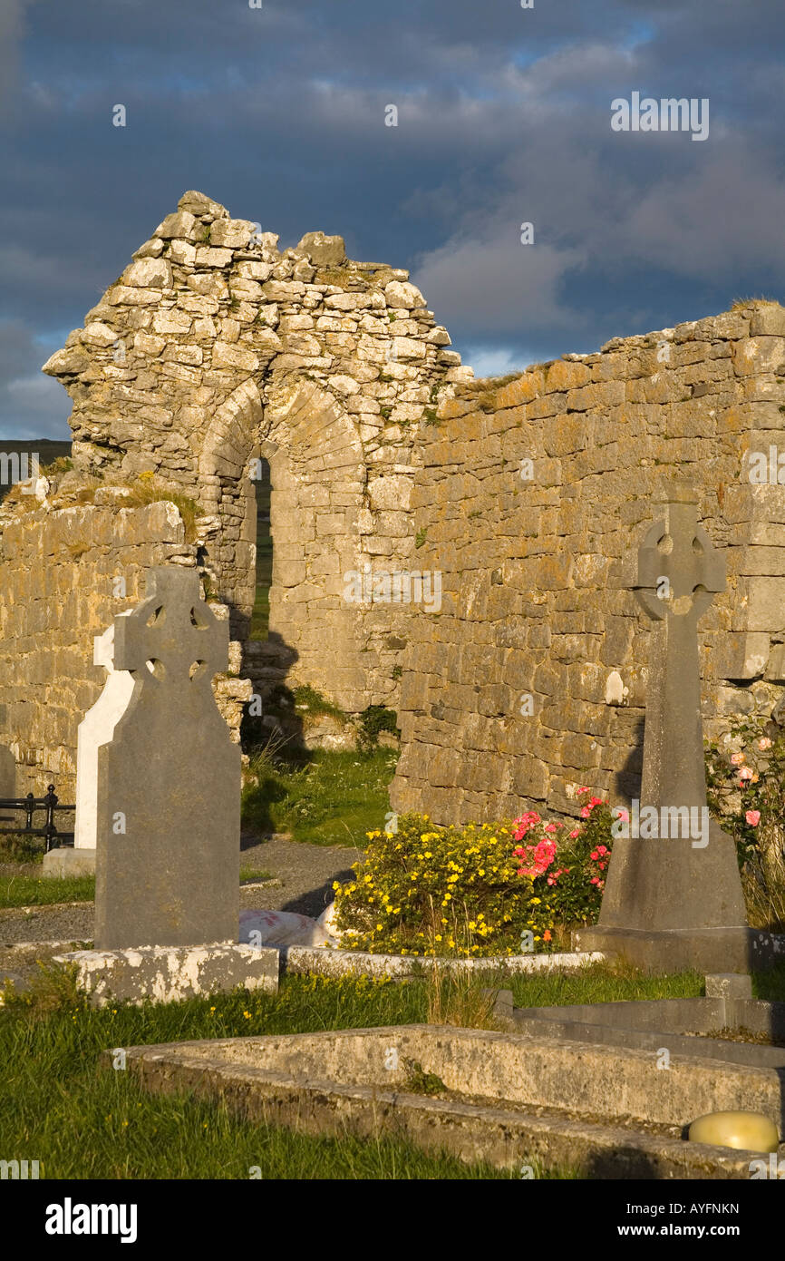Craggagh Graveyard Church Fanore County Clare Ireland Stock Photo - Alamy