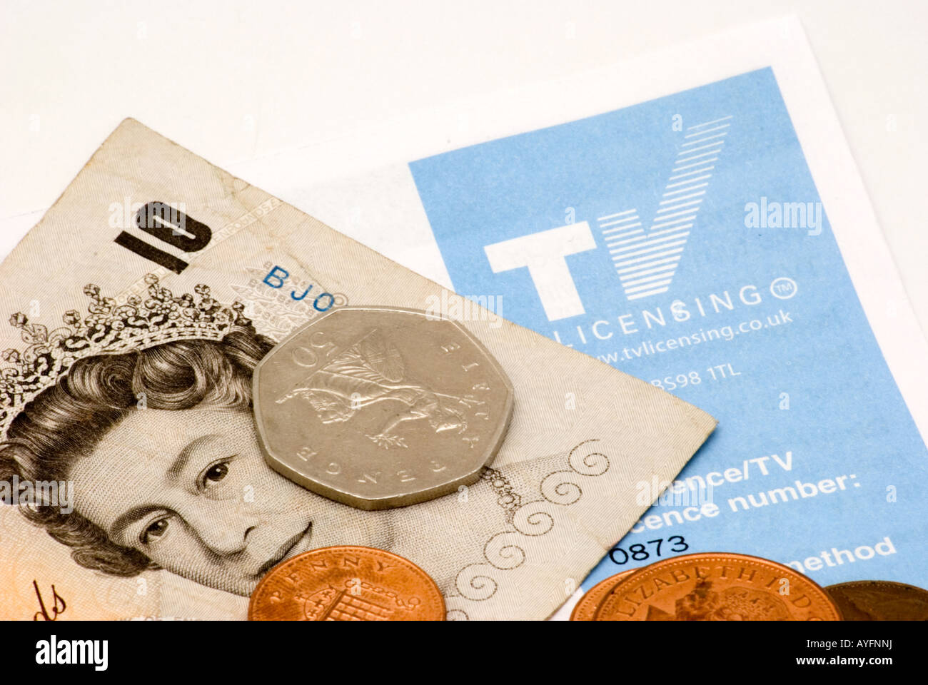 Paying tv licence hi-res stock photography and images - Alamy