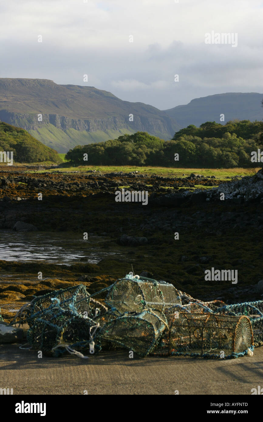 The pier on the island of Ulva, Scotland Stock Photo - Alamy