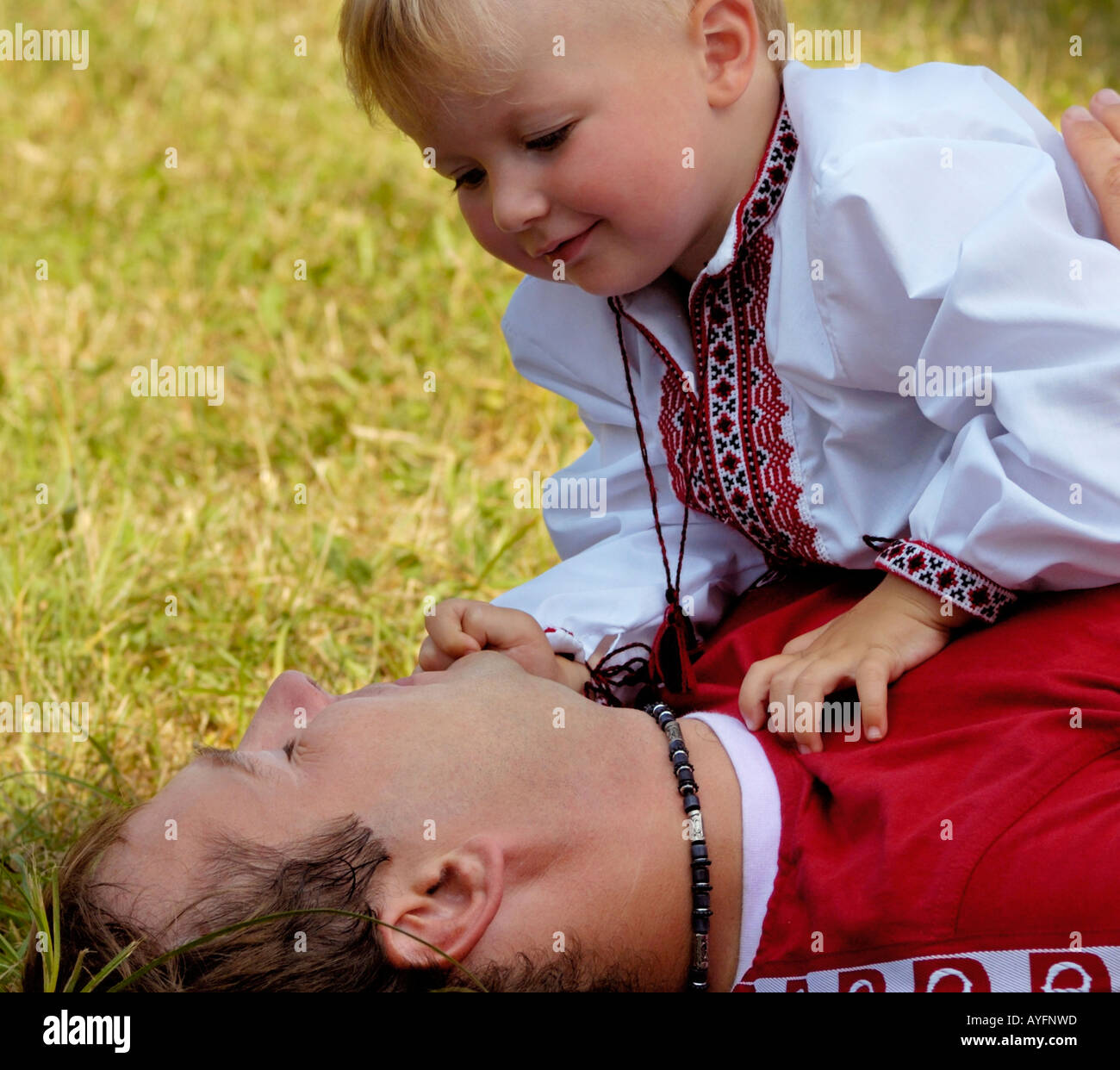 Ukrainian father hi-res stock photography and images - Alamy