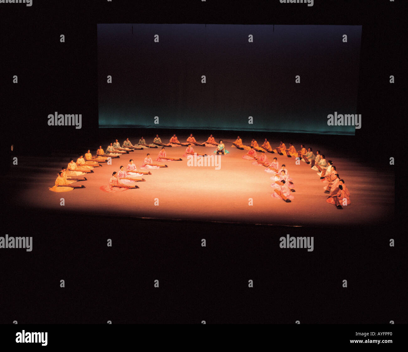 Traditional Korean Performance Stock Photo - Alamy