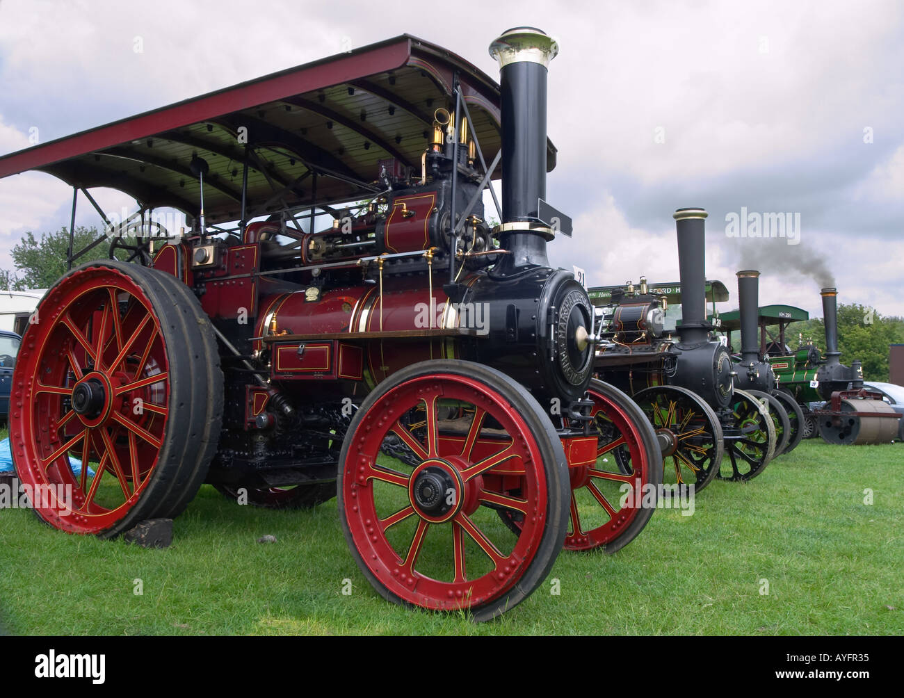 Steam roller traction engine hi-res stock photography and images - Alamy