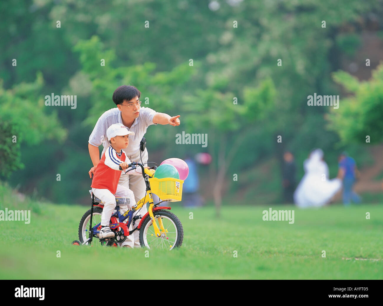 Father and Kid Stock Photo - Alamy