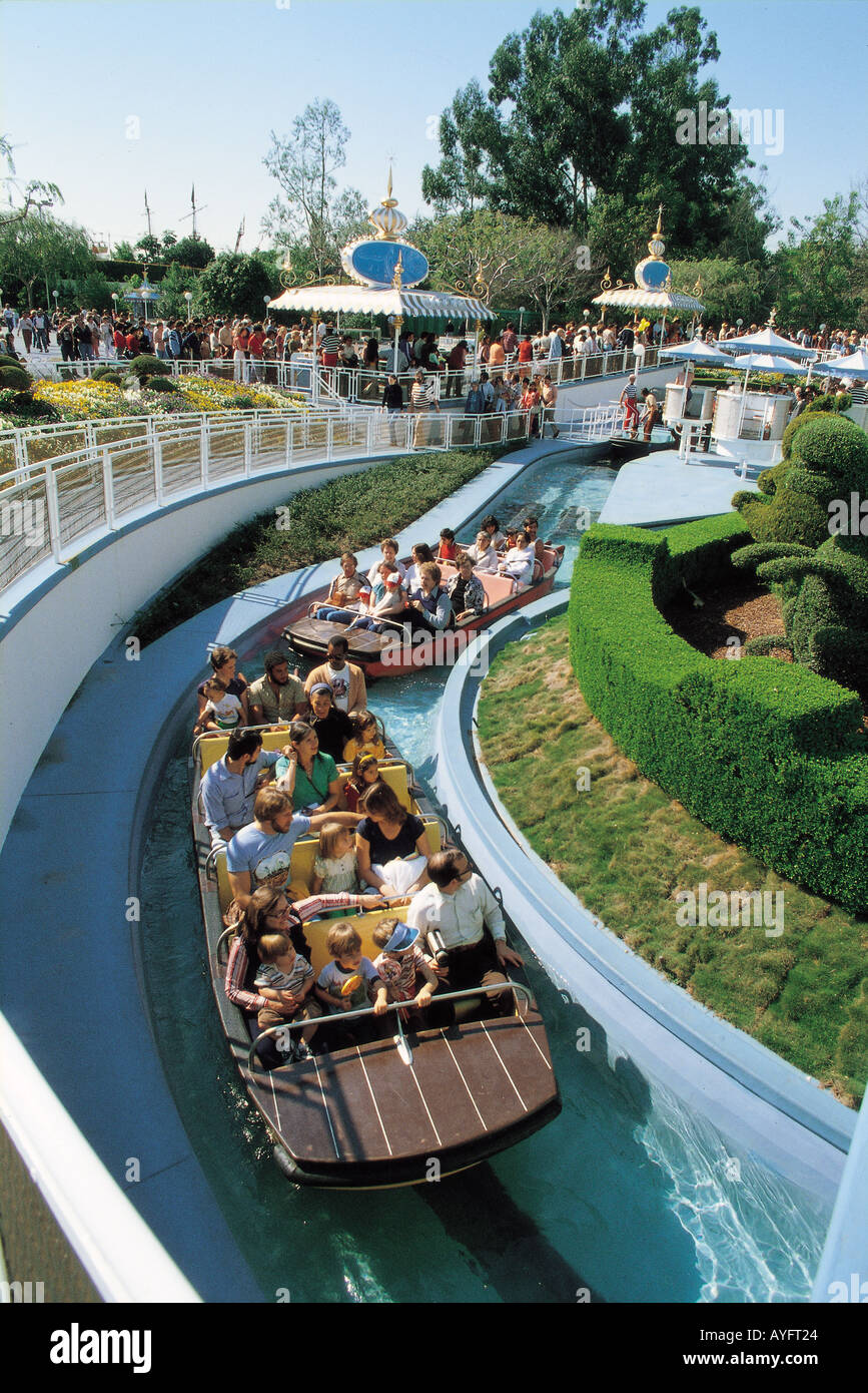 Theme Park Boat Stock Photo - Alamy