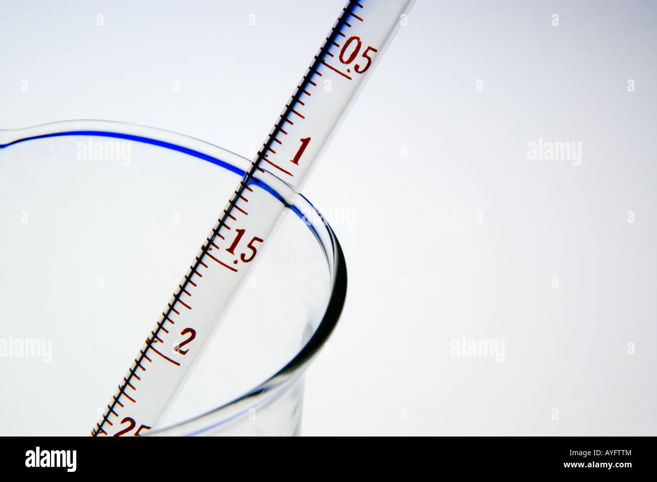 Glass laboratory equipment Stock Photo - Alamy