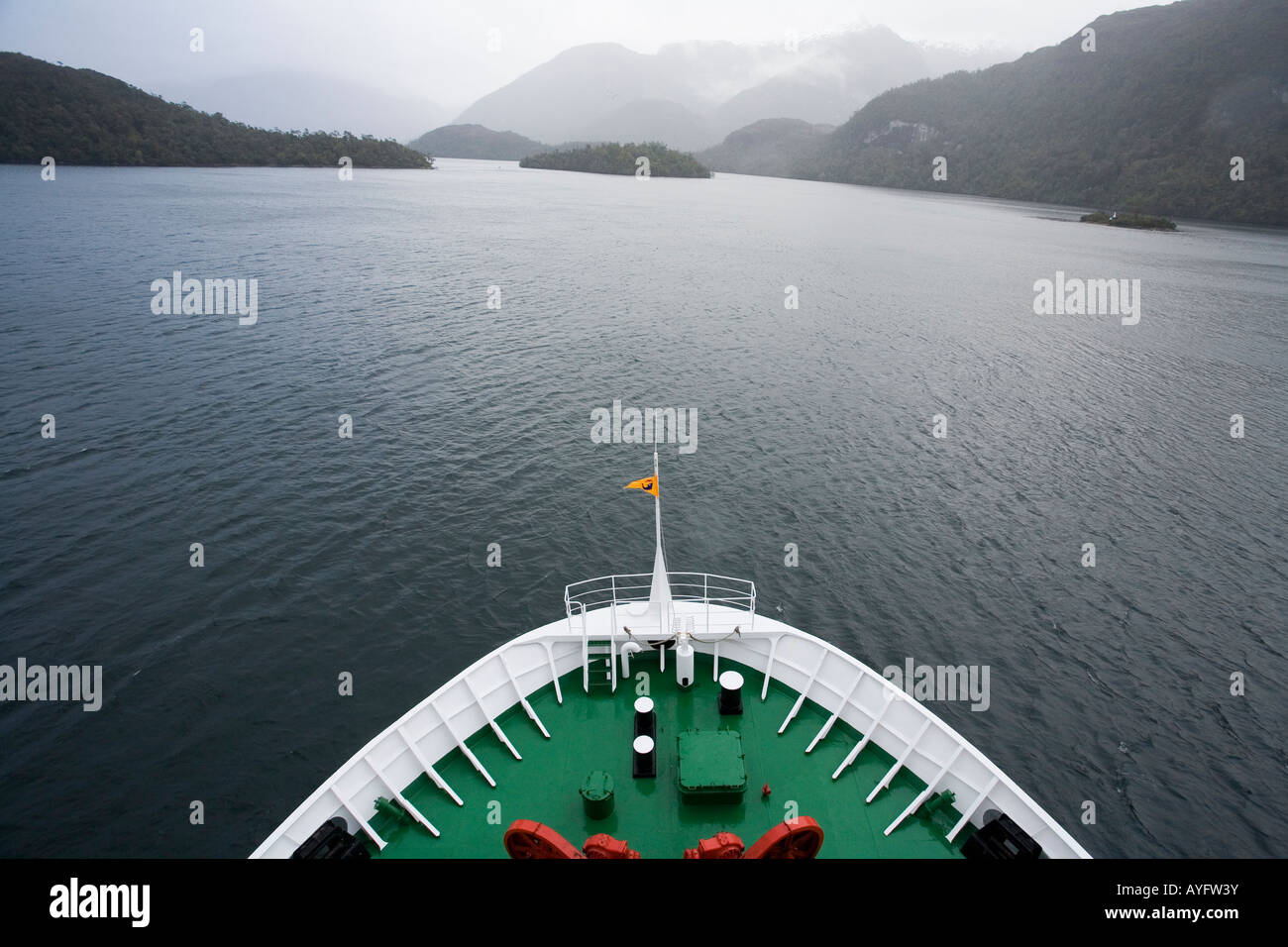 Navimag Ferry in Southern Chile Stock Photo - Alamy