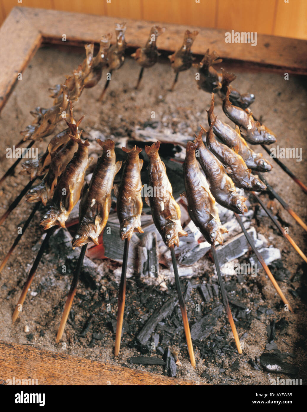 Fish and Pole Stock Photo - Alamy