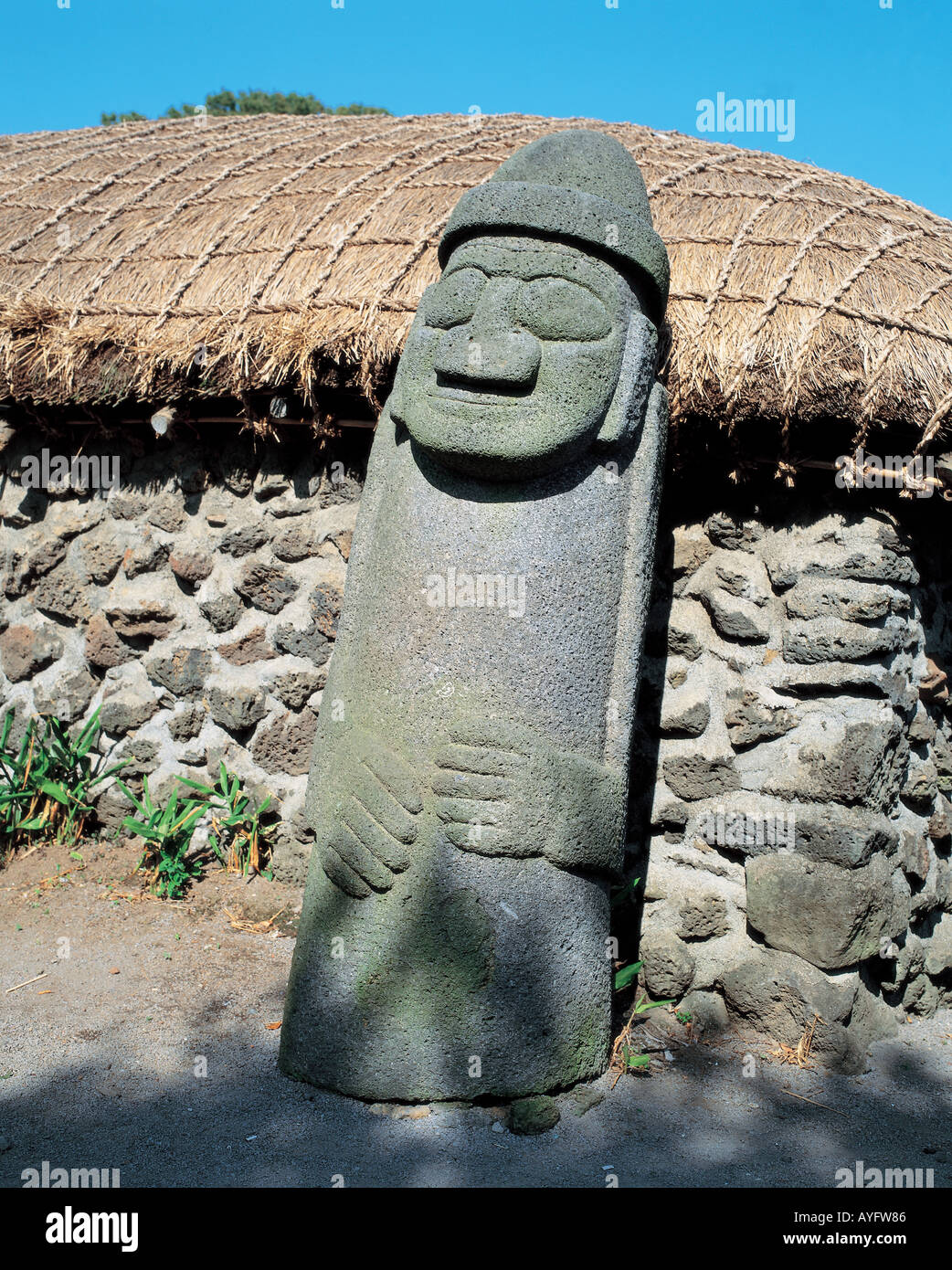 Traditional Stone Statue Stock Photo - Alamy