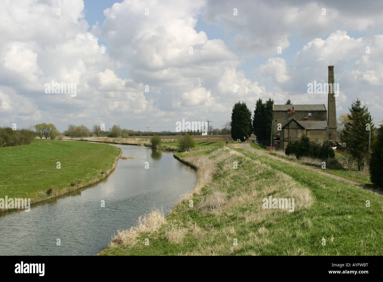 Stretham Old Engine, land drainage steam engine, Cambridgeshire, Fens ...