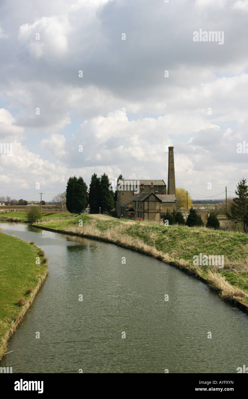 Stretham Old Engine, land drainage steam engine, Cambridgeshire, Fens ...