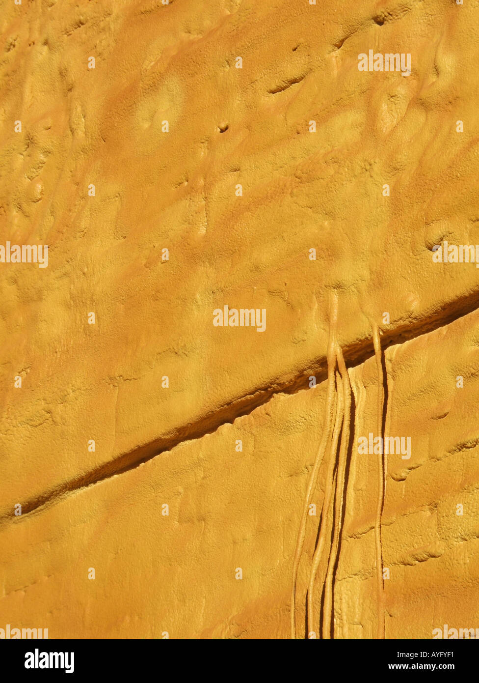 orange insulation foam on building wall Stock Photo - Alamy