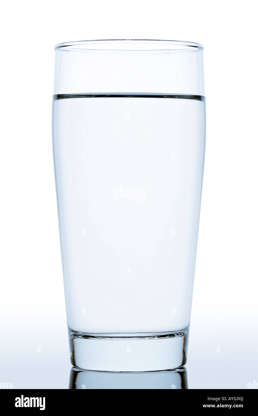 Glass of Water Close Up Stock Photo - Alamy