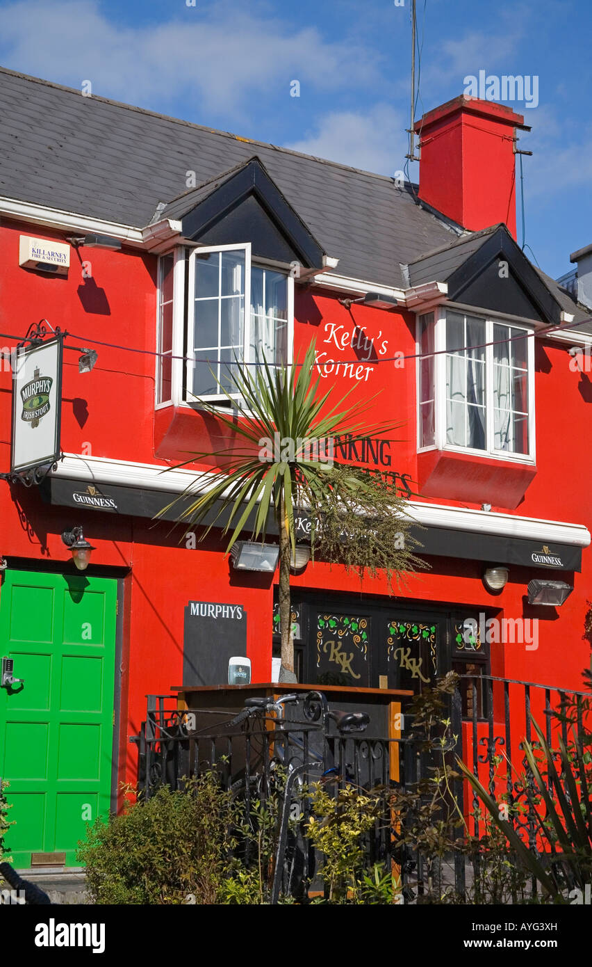 The Sugan Hostel Killarney Town County Kerry Ireland Stock Photo - Alamy